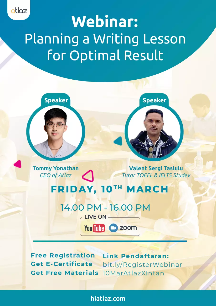 Webinar: Planning a Writing Lesson for Optimal Result